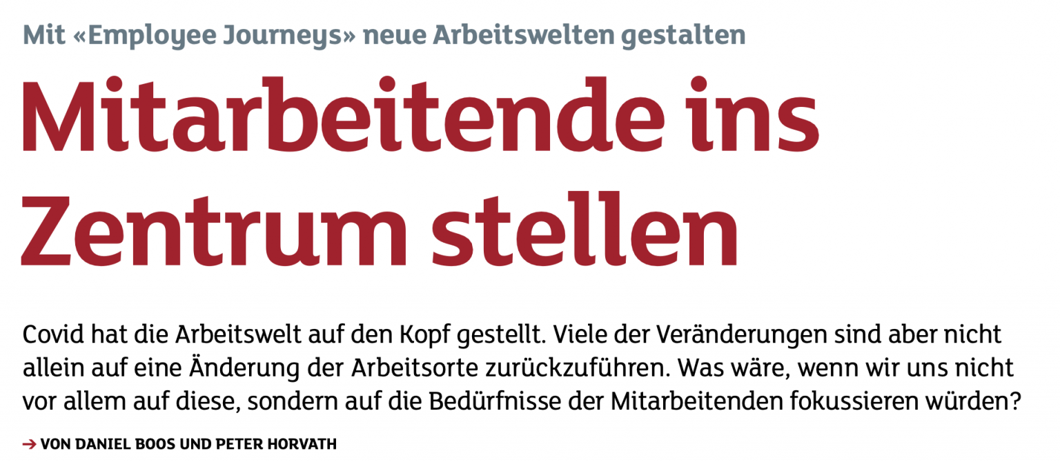 Mitarbeitende ins Zentrum stellen – Daniel Boos